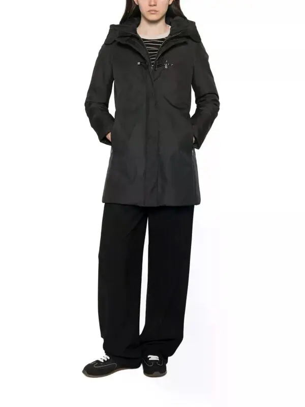 FAY Hooded Toggle-fastening Coat