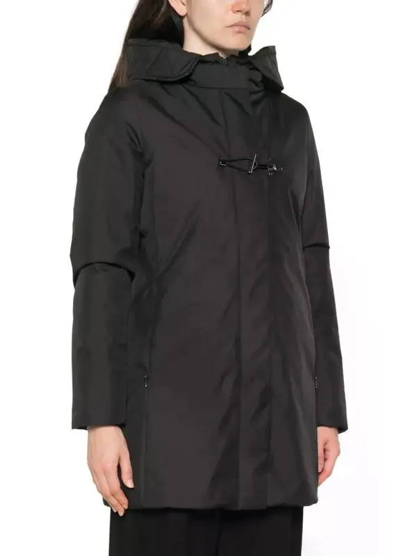 FAY Hooded Toggle-fastening Coat