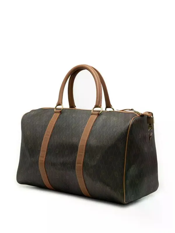 Dior Honeycomb Coated Canvas Boston Bag