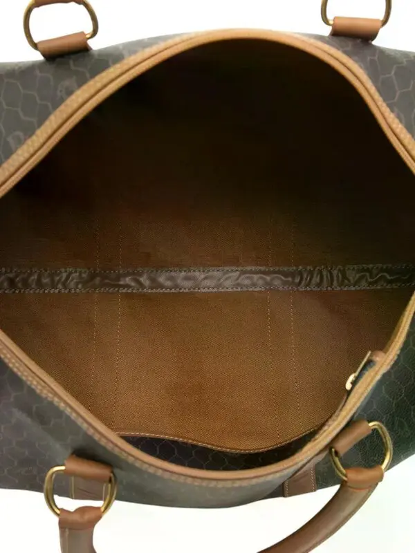Dior Honeycomb Coated Canvas Boston Bag