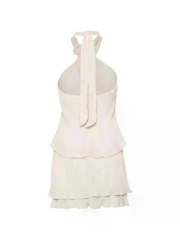 BAOBAB Lira Pleated Asymmetrical Blouse - White