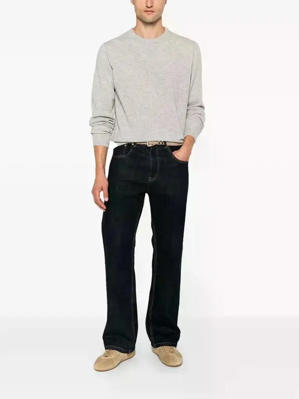 Canali Crew Neck Long Sleeve Sweater