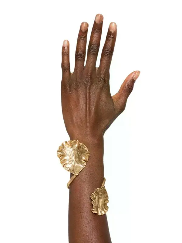 Cult Gaia Iris Leaf-detail Bracelet