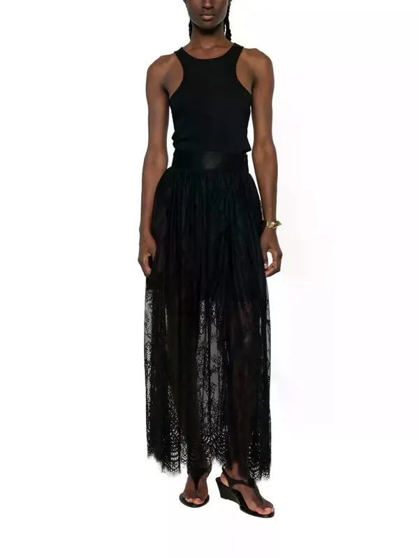 MARC ELLIS Gonna Lace Ruffled Skirt