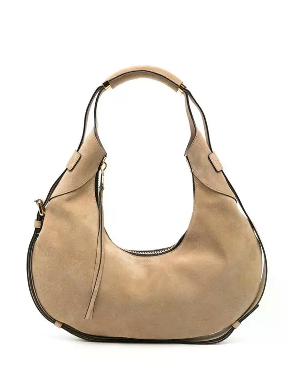 Moschino Crescent Shoulder Bag - Neutrals