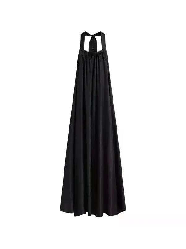 Bondi Born Marfa Silk Halterneck Maxi Dress