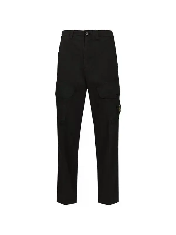 Stone Island Logo-patch Cargo Pants