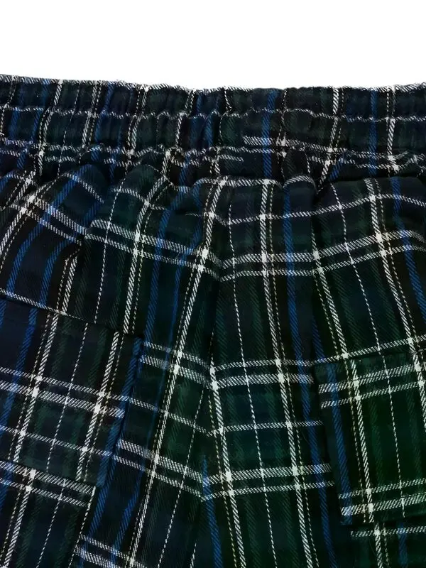 Rhude Plaid Drawstring Shorts