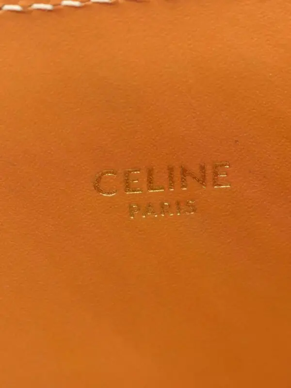 Celine 2000-2026 Small Canvas Vertical Cabas Satchel