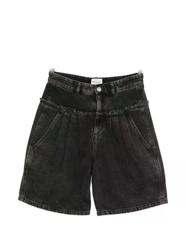 MARANT ETOILE Iselle Frayed-details Shorts