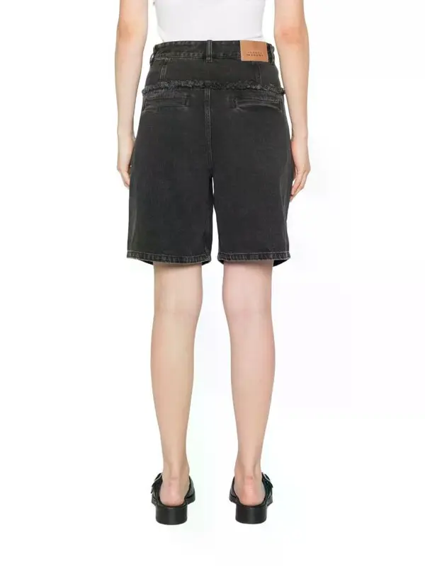 MARANT ETOILE Iselle Frayed-details Shorts