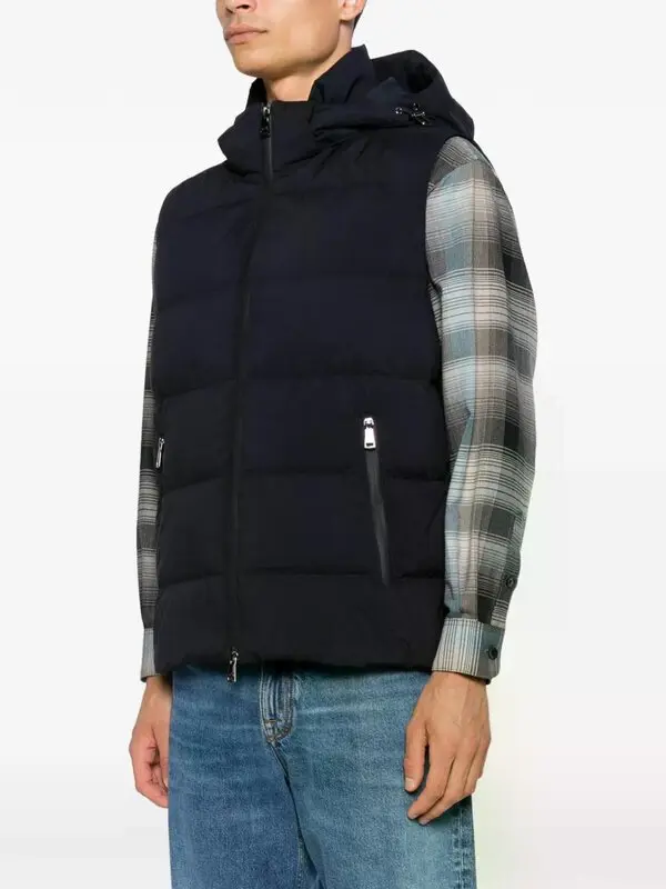 Paul & Shark Zip-fastening Hooded Gilet