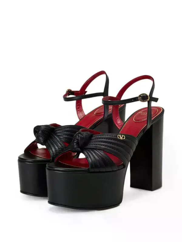 Valentino Garavani Panthea Platform Leather Sandals