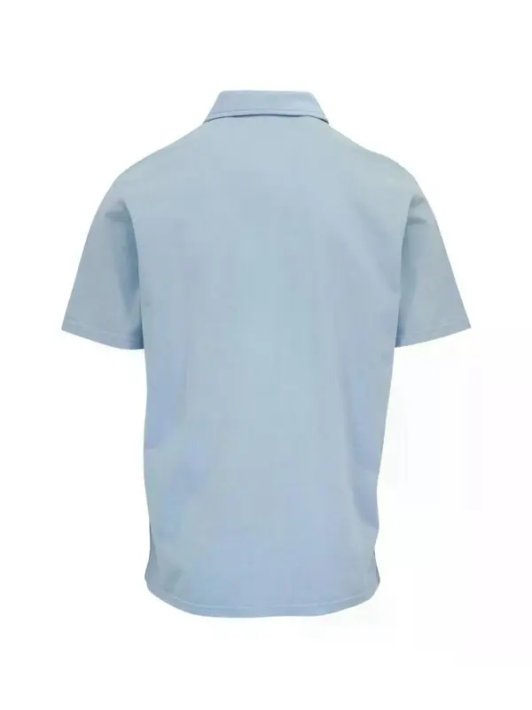Peter Millar Knit-texture Short-sleeved Polo Shirt