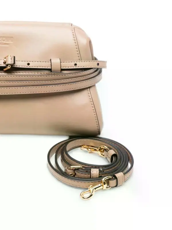 Moschino Buckle-detail Clutch Bag