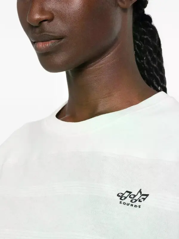 Kenzo Striped Three-quarter Sleeve Top