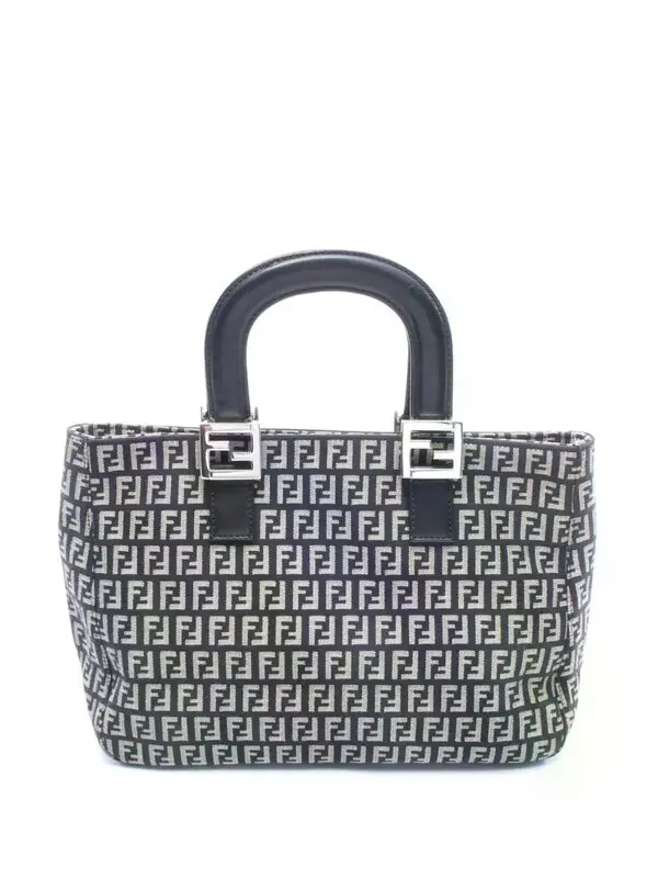 Fendi 2000-2010 Zucca Canvas Tote Bag
