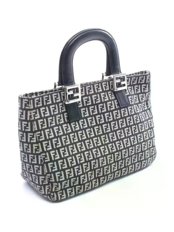 Fendi 2000-2010 Zucca Canvas Tote Bag