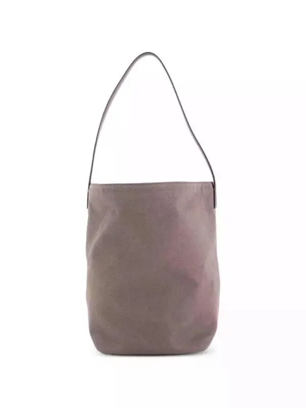THE ROW Canvas Small Bucket Bag - Green