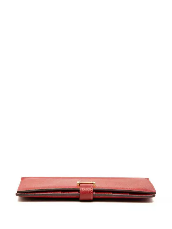 Hermès 2012 Epsom Bearn Wallet Long Wallets