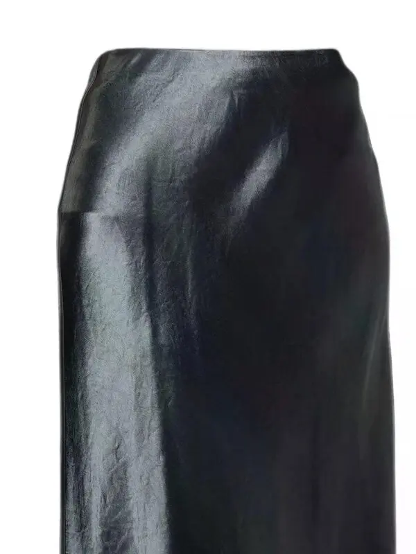 Max Mara Satin-finish Silk Skirt