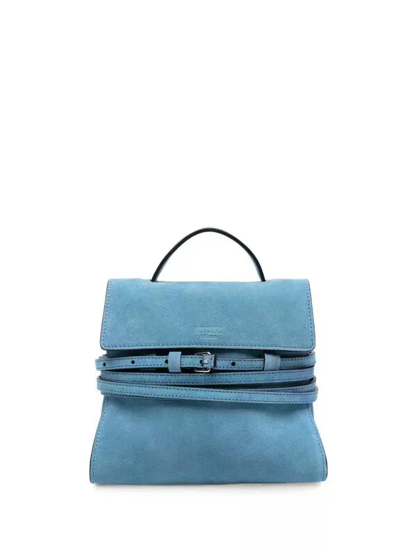 Moschino Buckle-detail Tote Bag - Blue