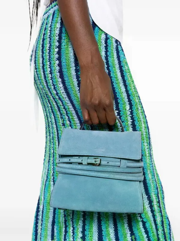 Moschino Buckle-detail Tote Bag - Blue