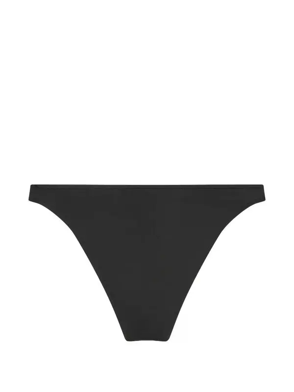 Bondi Born Leya High-cut Bikini Bottoms - Black