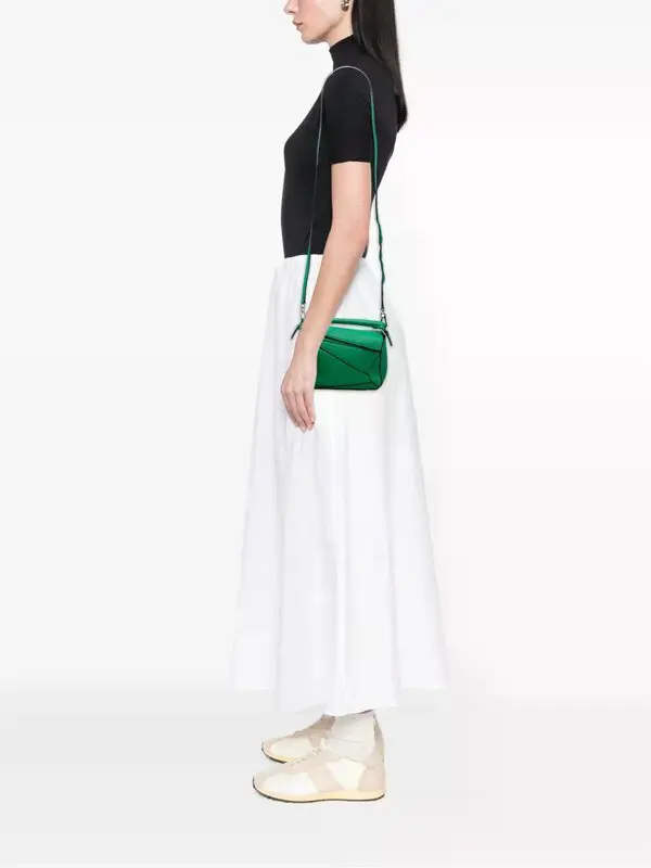 Loewe 2021 Mini Calfskin Puzzle Satchel