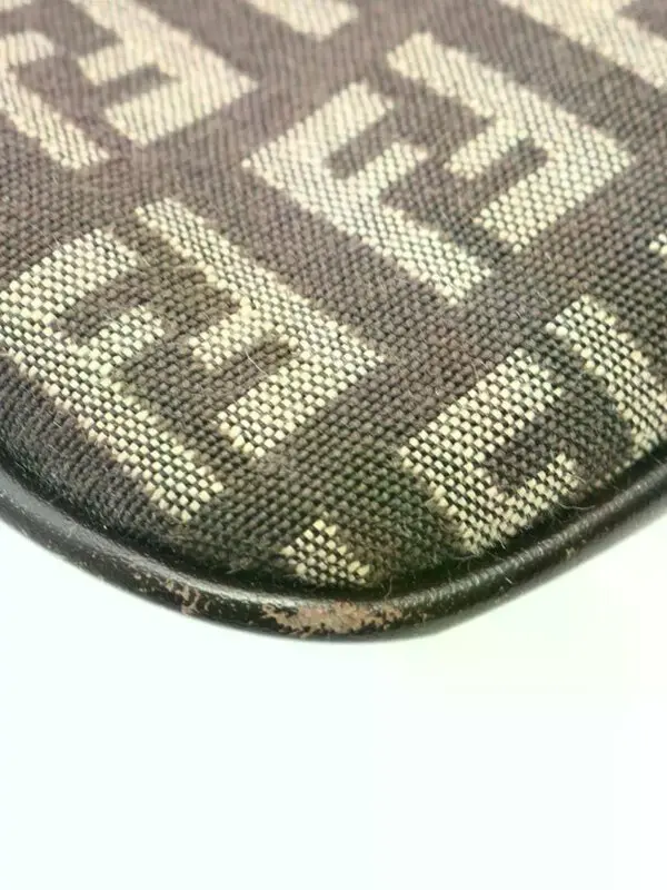 Fendi Zucchino Canvas Forever Crossbody Bag