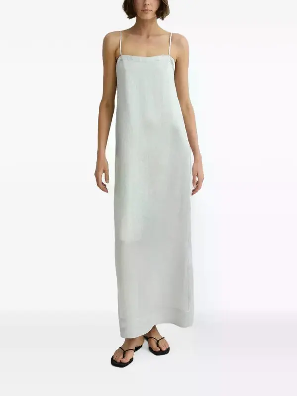 Bondi Born Kobe Column Maxi Dress - Grey