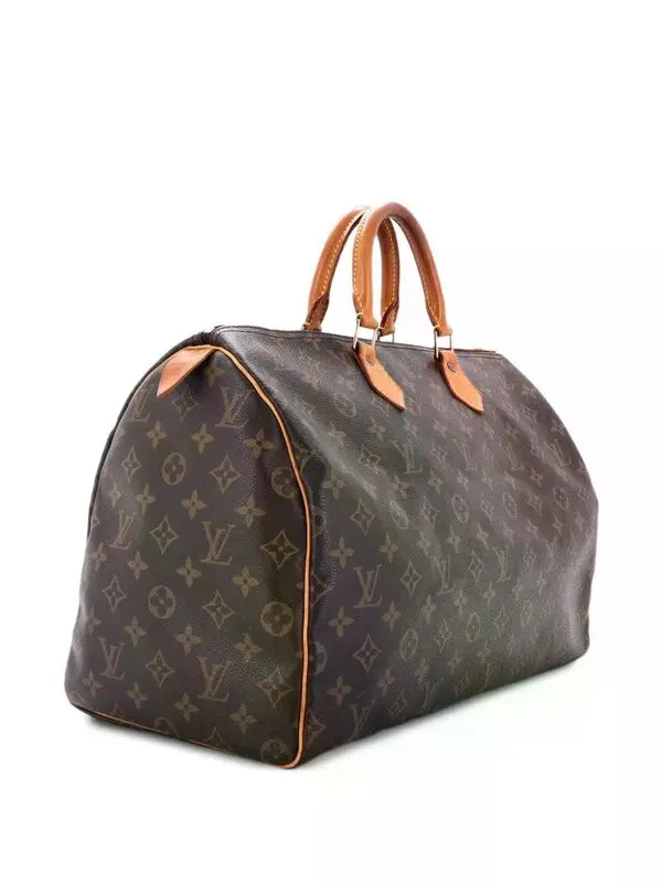 LOUIS VUITTON Speedy Monogram Canvas 40 Satchel
