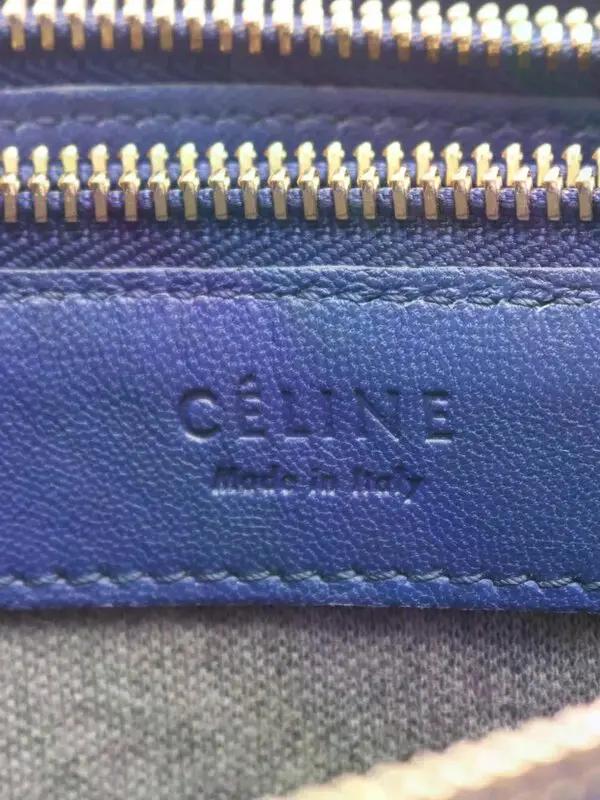 Celine 2010-2026 Large Lambskin Trio Crossbody Bag