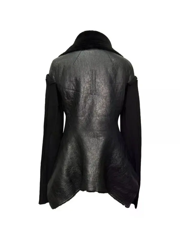 Rick Owens Naska Asymmetric Shearling Jacket