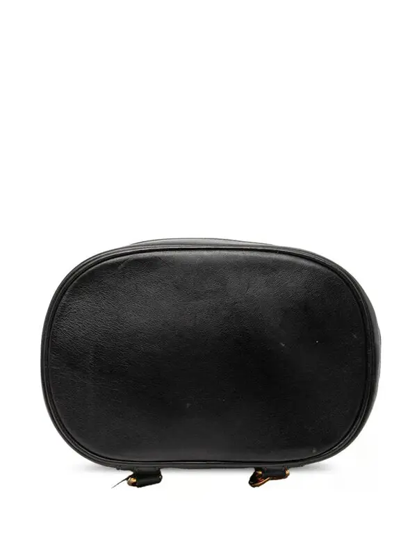 Gucci Calfskin Bamboo Drawstring Backpack