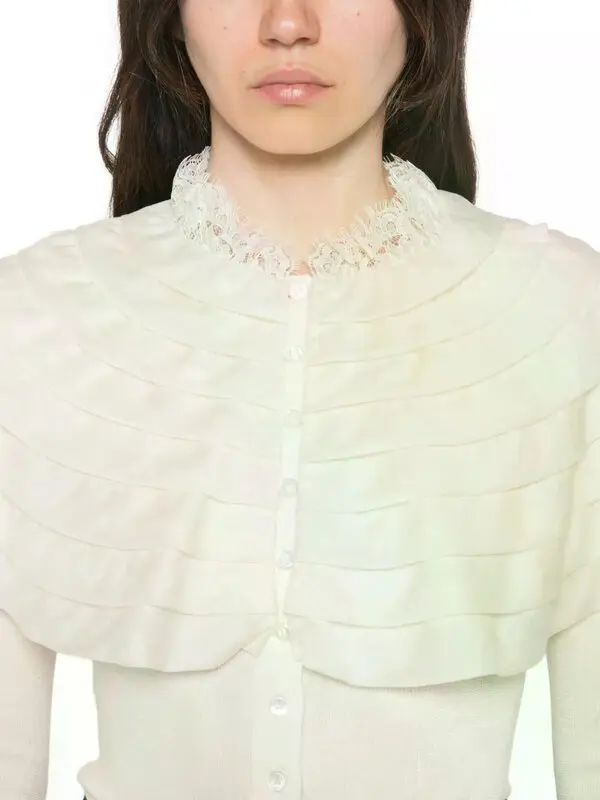 Sea Wanda Lace-trimmed Cardigan