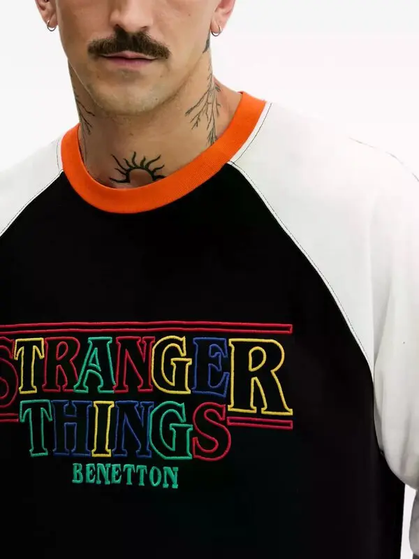 BENETTON Stranger Things Raglan Sweatshirt