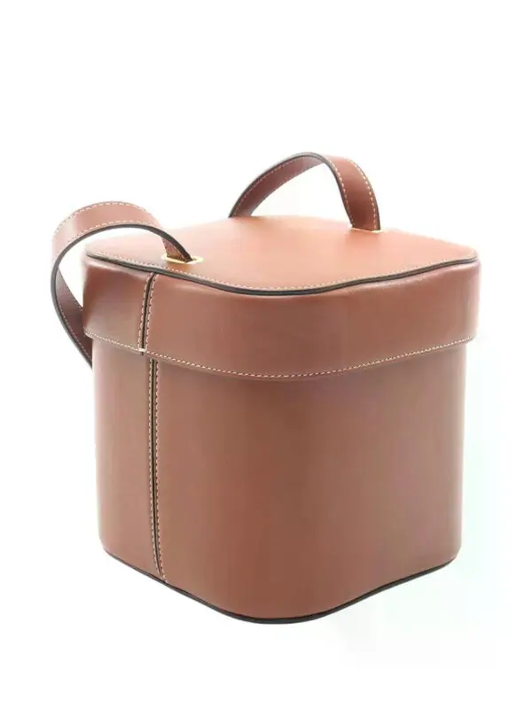Celine 2000-2026 Medium Calfskin Cuir Triomphe Box Bag Crossbody Bag