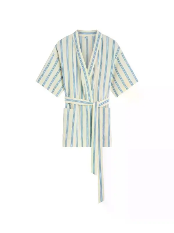 Bondi Born Finn Striped Wrap Tunic