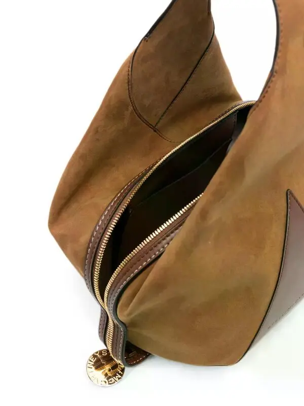 Stella McCartney Appaloosa Logo-charm Tote Bag - Brown