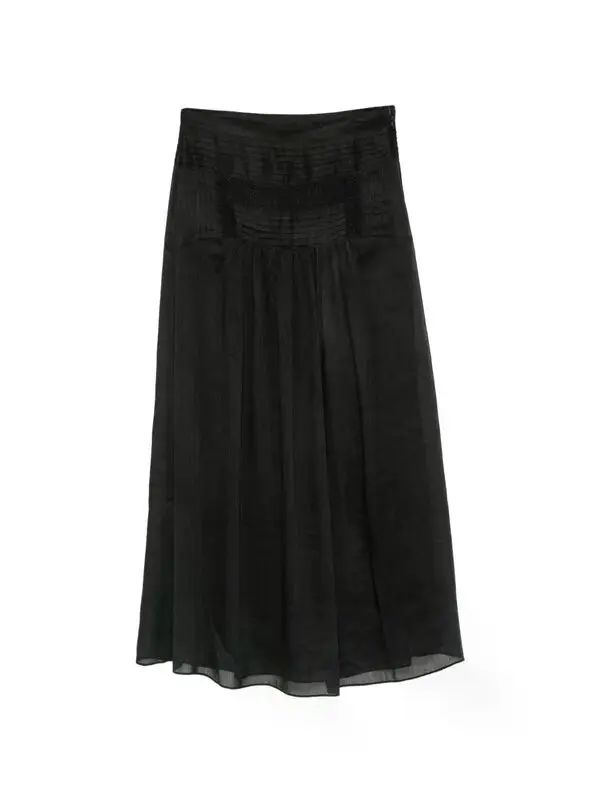 MARANT ETOILE Pylka Maxi Skirt - Black