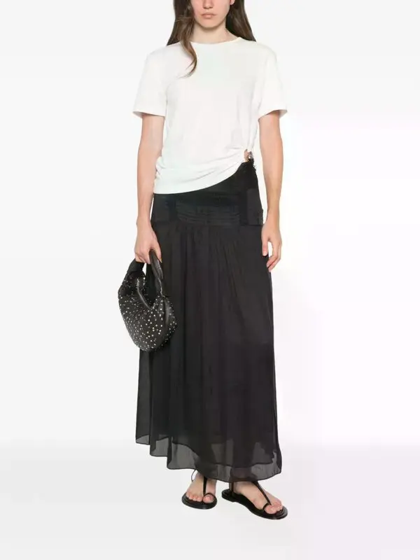 MARANT ETOILE Pylka Maxi Skirt - Black
