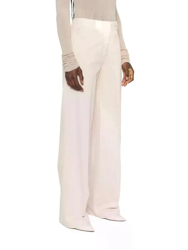 Peserico Concealed-fastening Wide-leg Trousers
