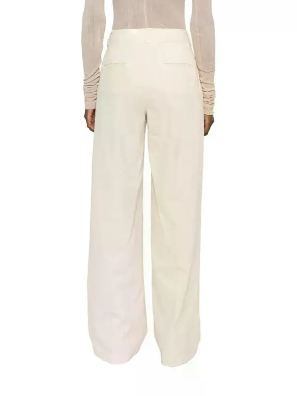 Peserico Concealed-fastening Wide-leg Trousers