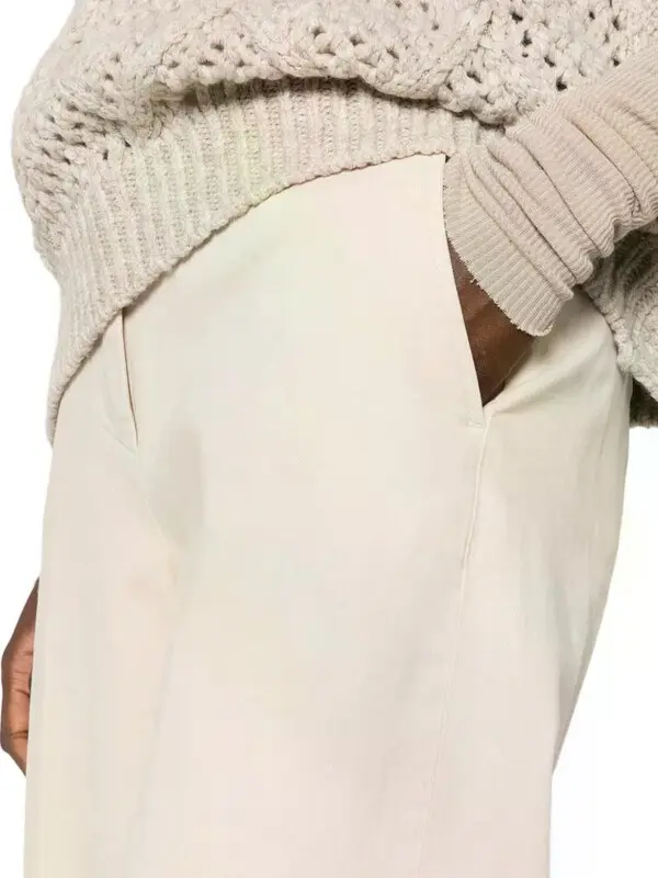 Peserico Concealed-fastening Wide-leg Trousers
