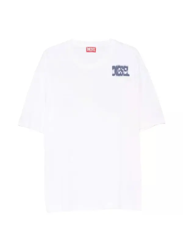 DIESEL® Logo-detail Short-sleeve T-shirt - White