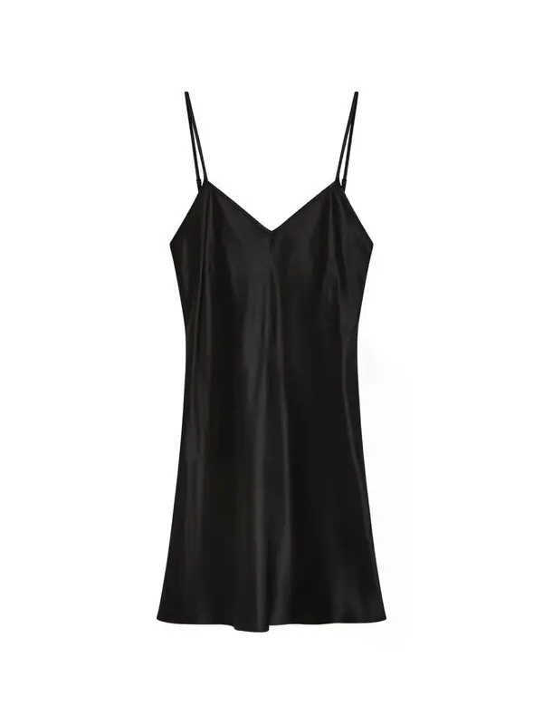 Bondi Born Como Bias-cut Slip Mini Dress