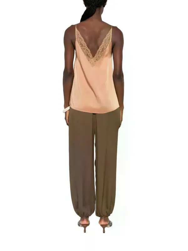 FORTE_FORTE Lace-trim Camisole Top