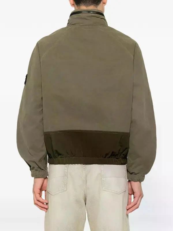 Stone Island Logo Patch Panelled Jacket