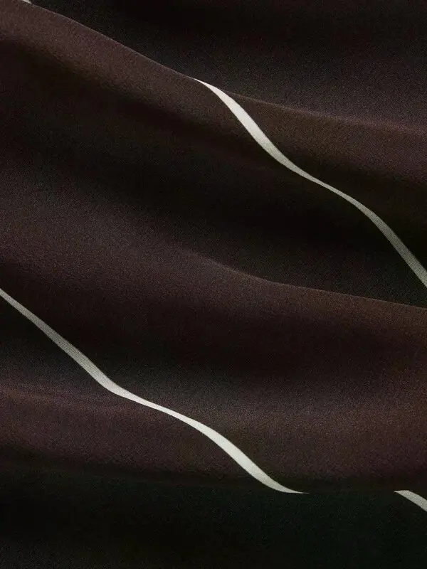 Bondi Born Mocha Silk Maxi Dress